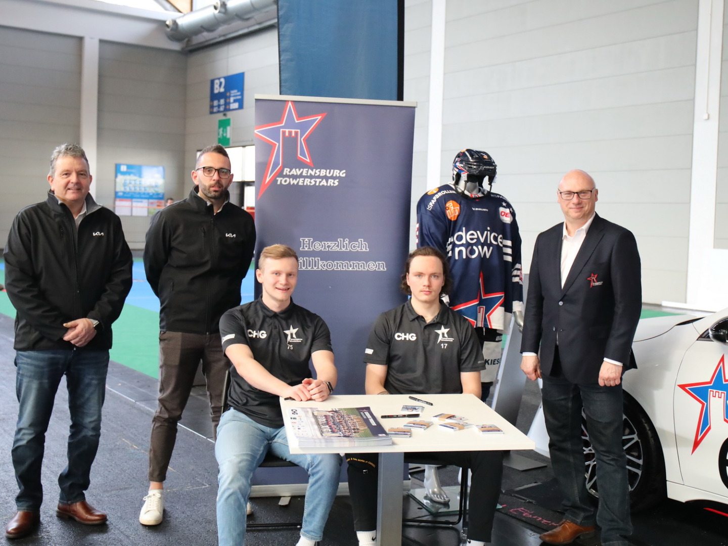 TOWERSTARS ZU GAST BEI AUTOHAUS EBNER AUF DER „IBO” - Towerstars