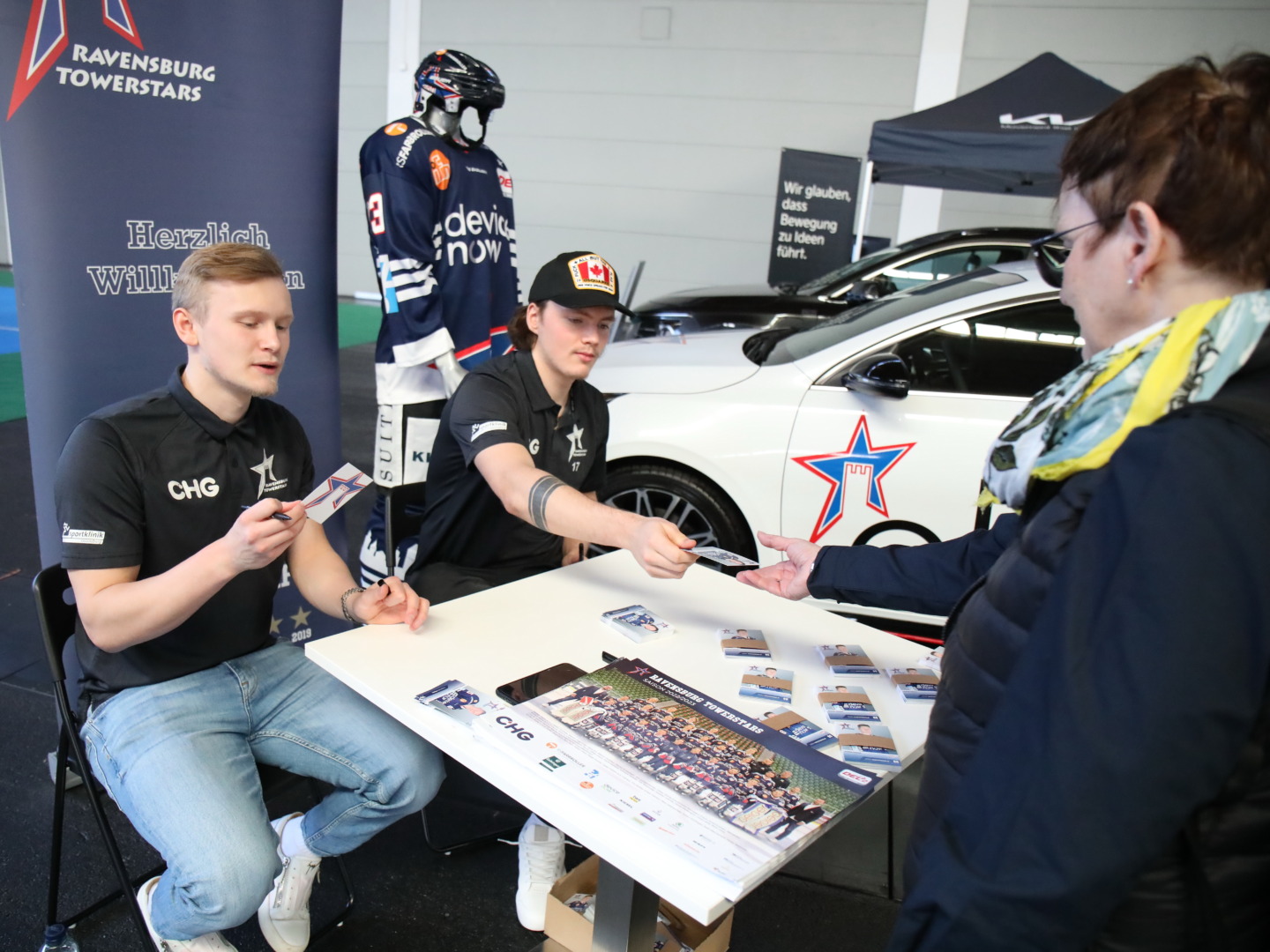 TOWERSTARS ZU GAST BEI AUTOHAUS EBNER AUF DER „IBO” - Towerstars